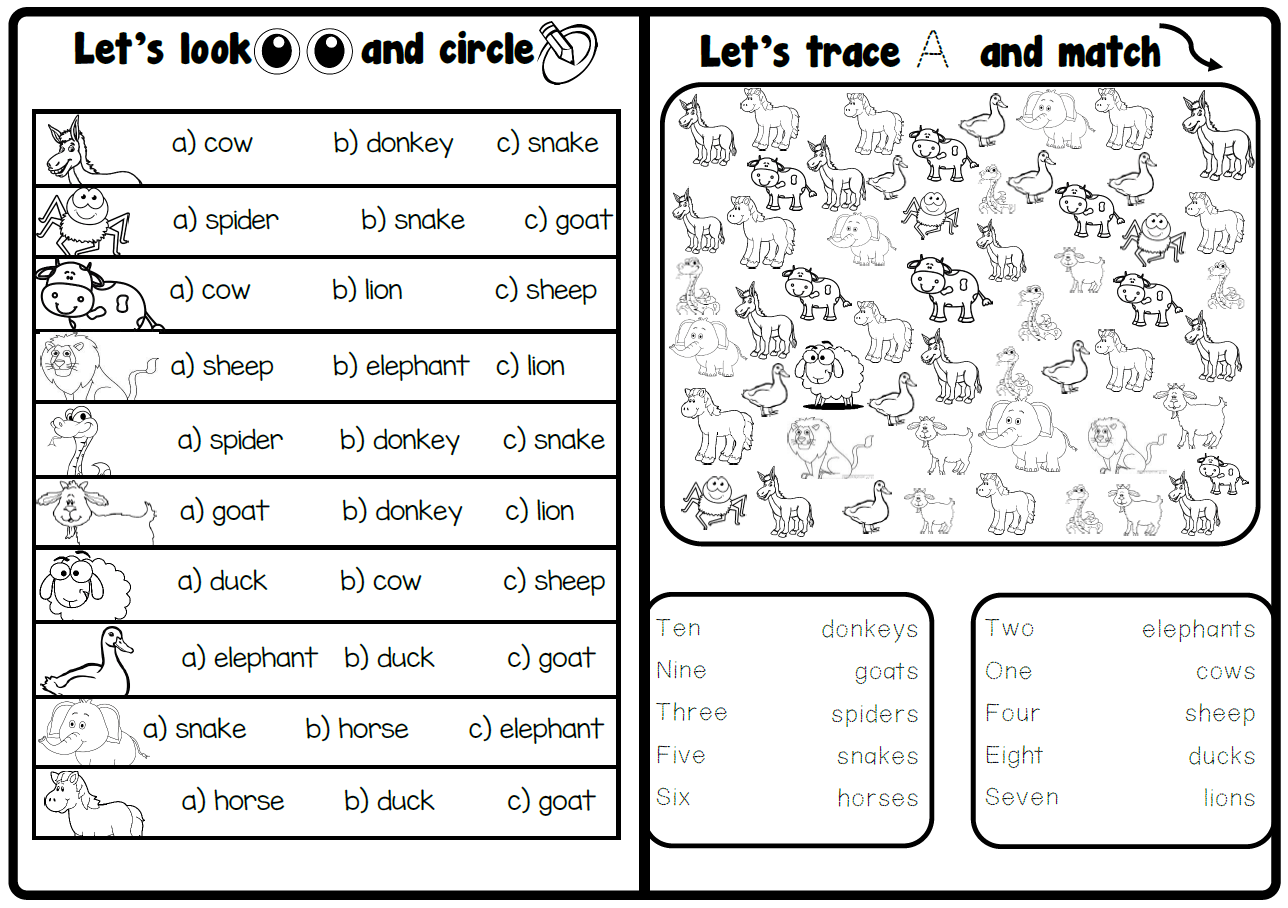 Worksheets | Unit 10 of Grade 2