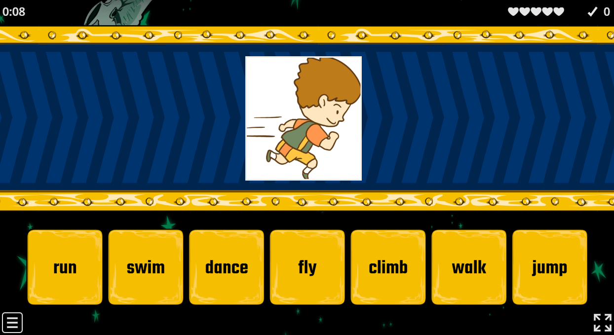 Action Verbs | Unit 10 of Grade 2