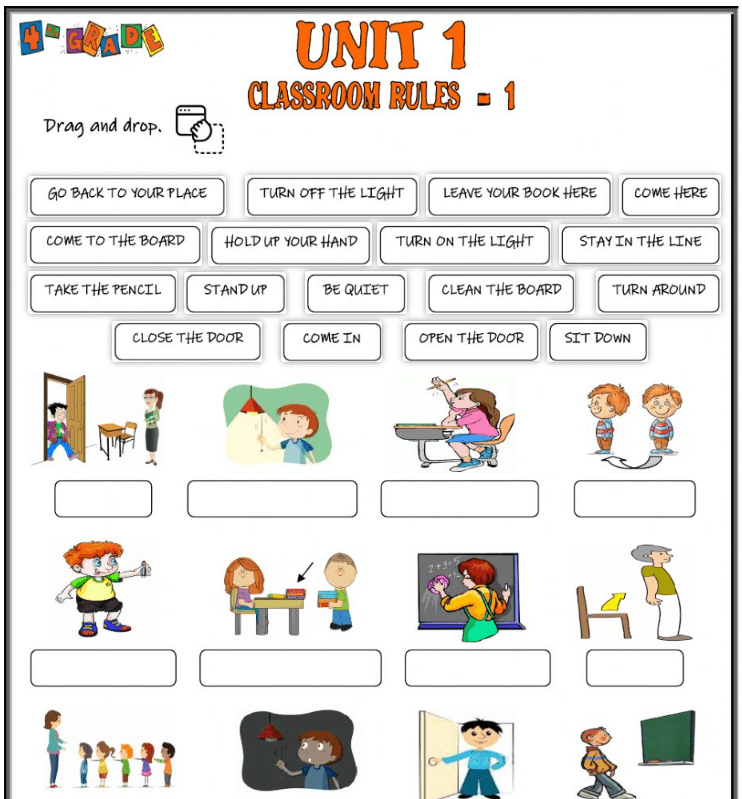 Interactives | Unit 1 of Grade 4