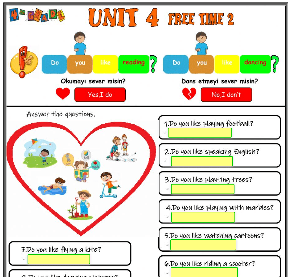 Interactives | Unit 4 of Grade 4