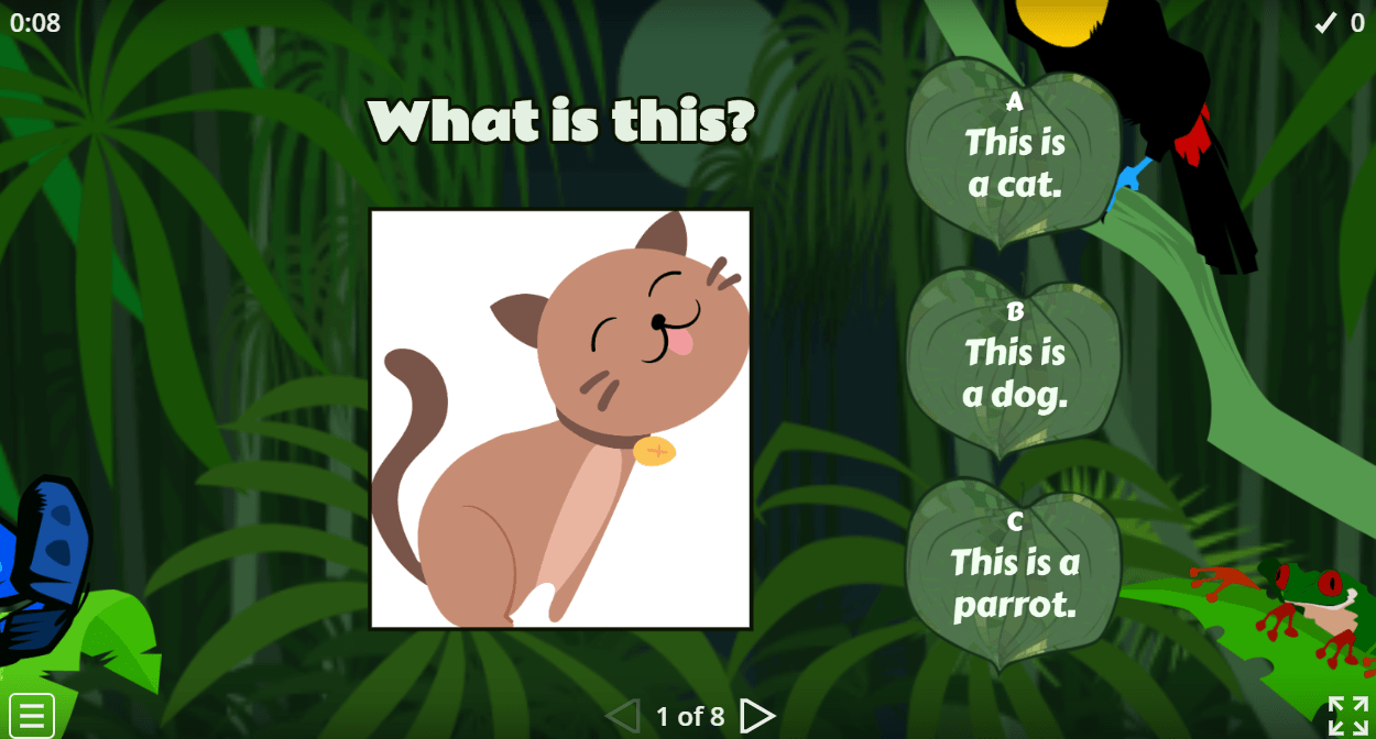 Pets - 2. Sınıf İngilizce Oyunlar | Unit 8 of Grade 2